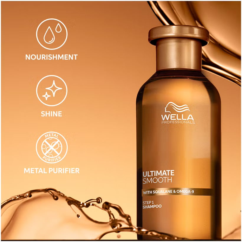 Wella Professionals Ultimate Smooth Shampoo 100ml – Charlie Taylor Salons
